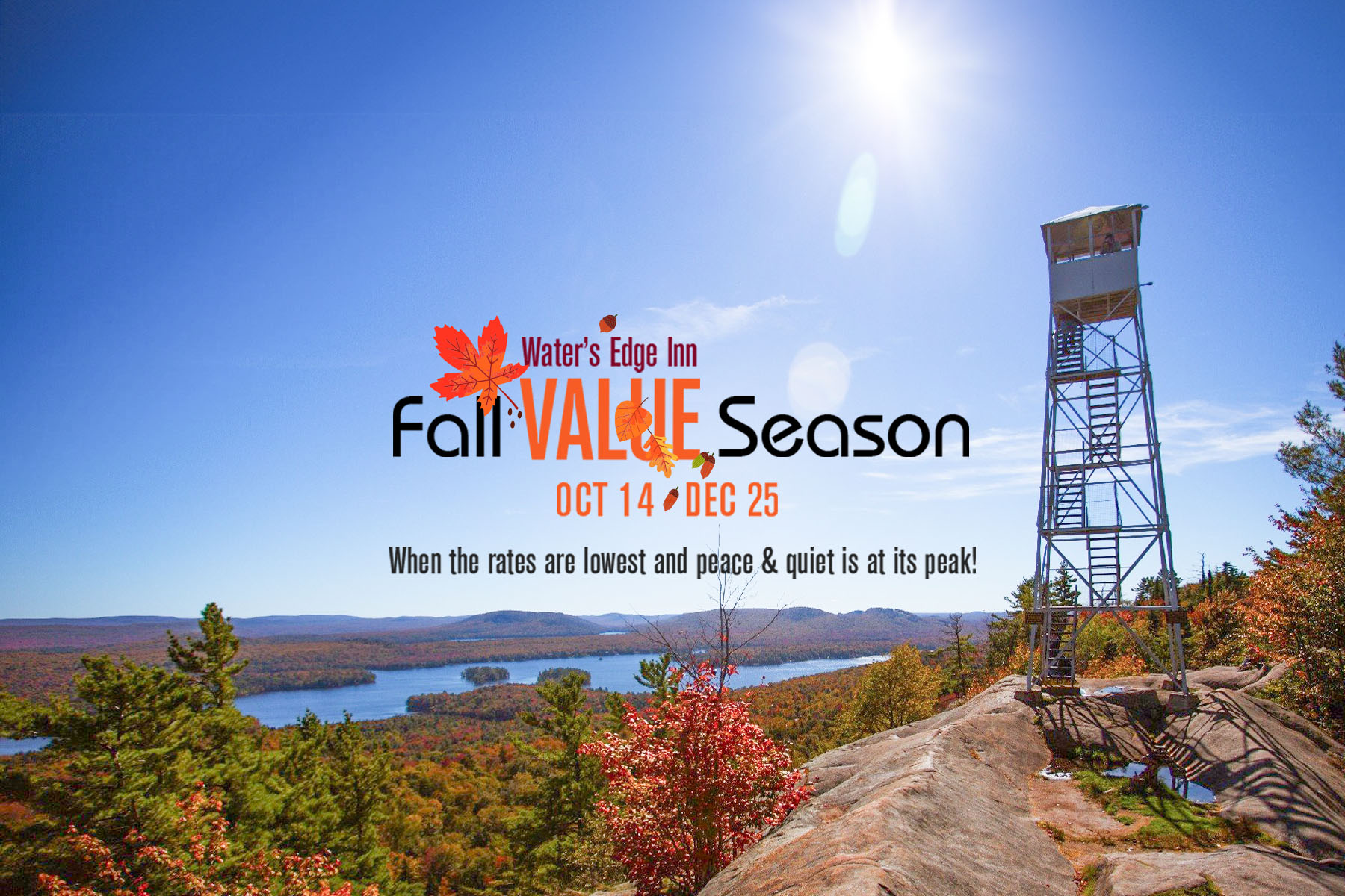 Experience Old Forge, NY! Choose a season. Name your fun.